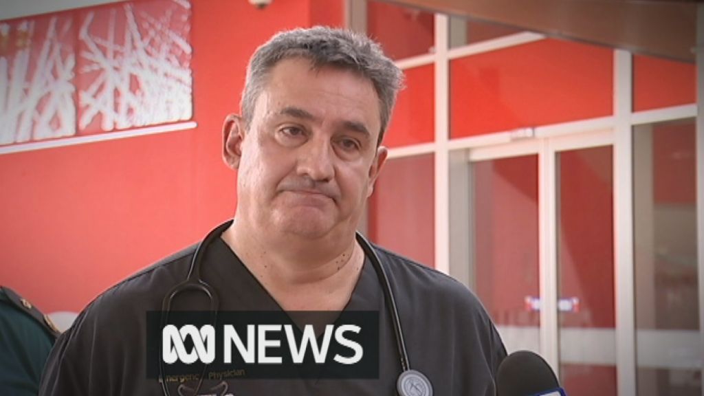 Royal Darwin Hospital emergency medicine director Dr Didier Palmer ...
