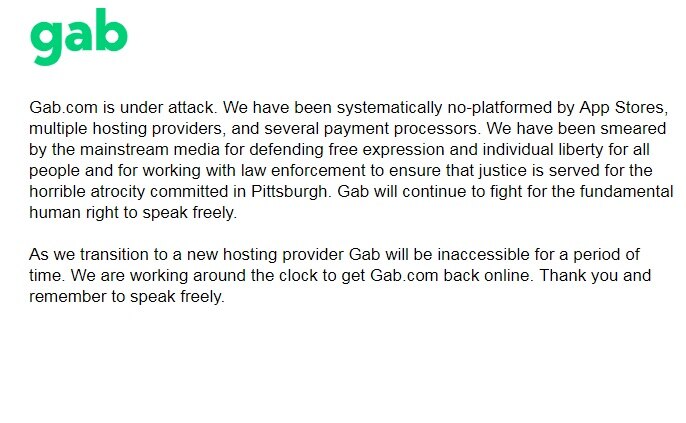 What's the story behind Gab, the favoured platform of the US alt-right ...