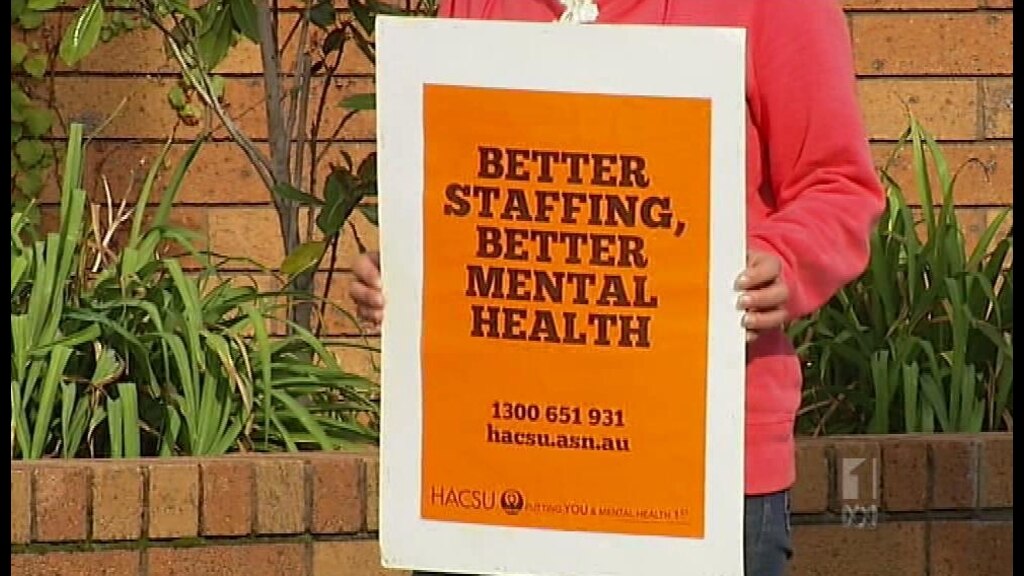 Mental health workers stage rolling stoppages - ABC News