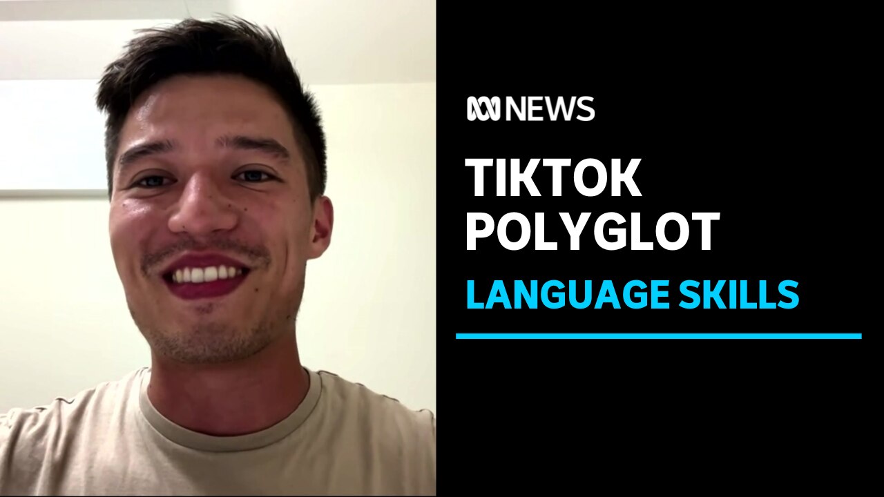 Polyglot on Tiktok uses language skills to welcome immigrants - ABC News