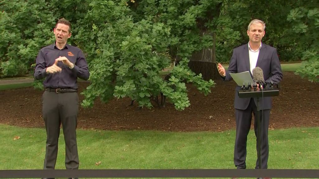 Brett Sutton celebrates the vaccination milestone but urges Victorians ...