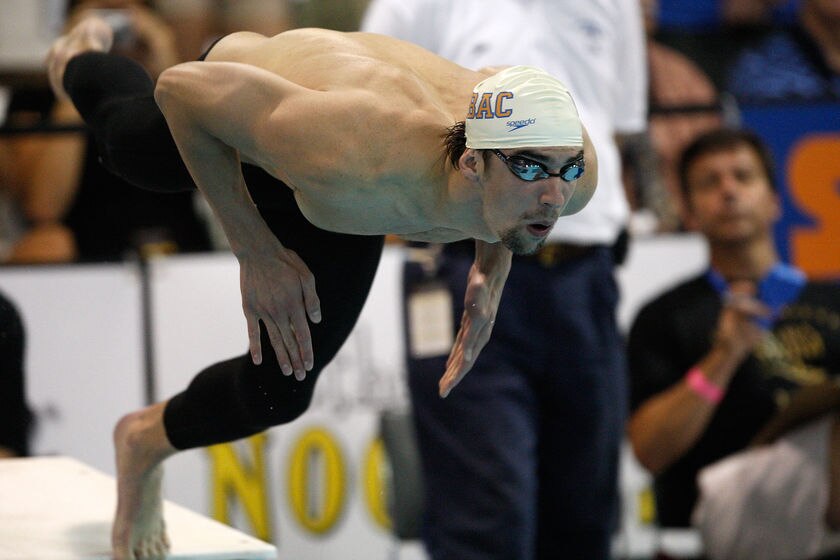 Phelps makes splash with triumphant return - ABC News