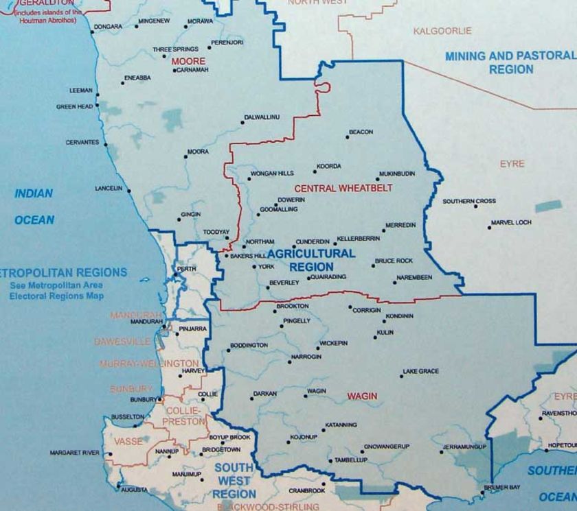 AEC confirms new WA federal seat in south-east Perth to be called Burt ...
