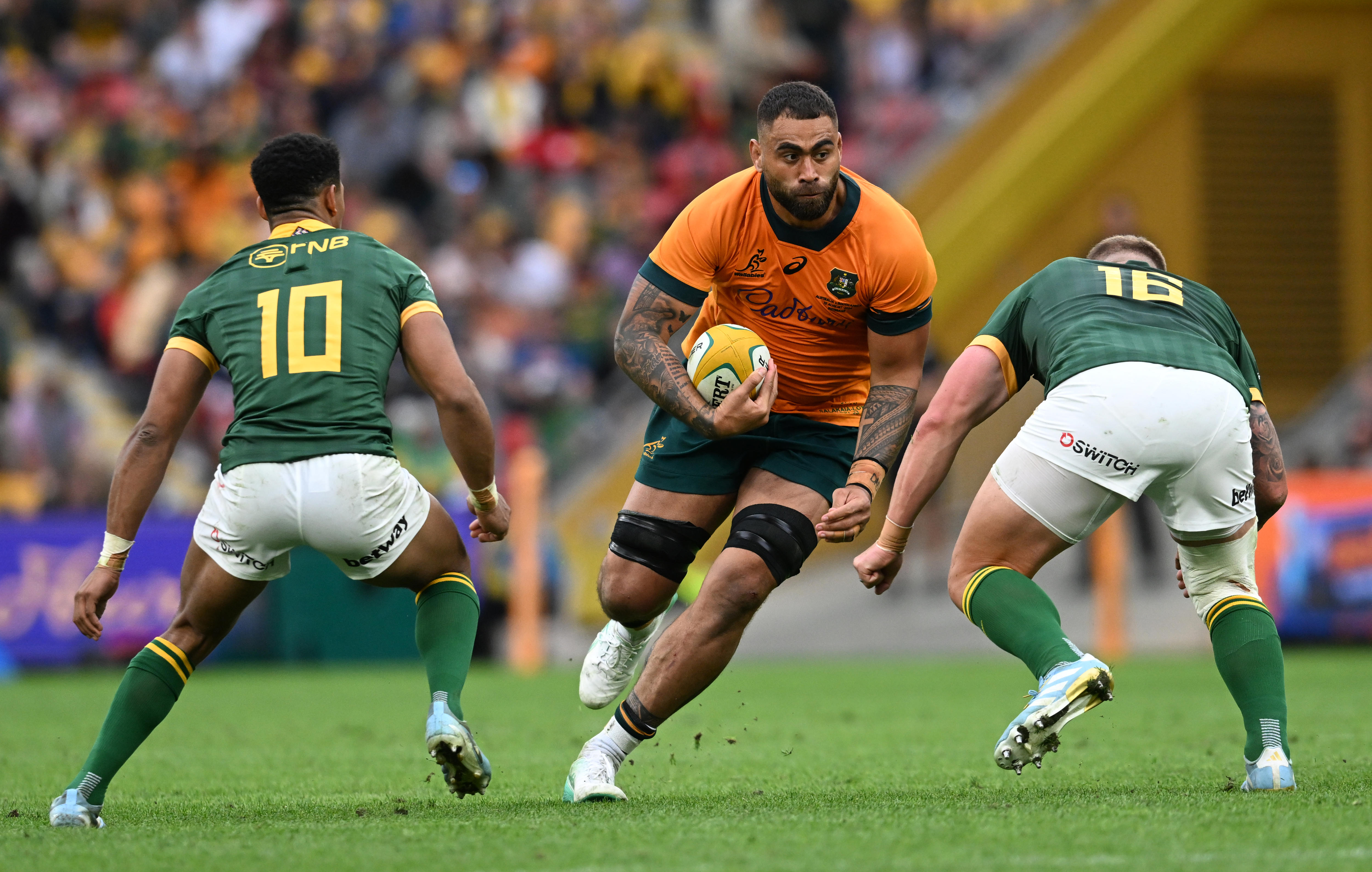 South Africa's Springboks make 10 changes for Rugby Championship clash ...