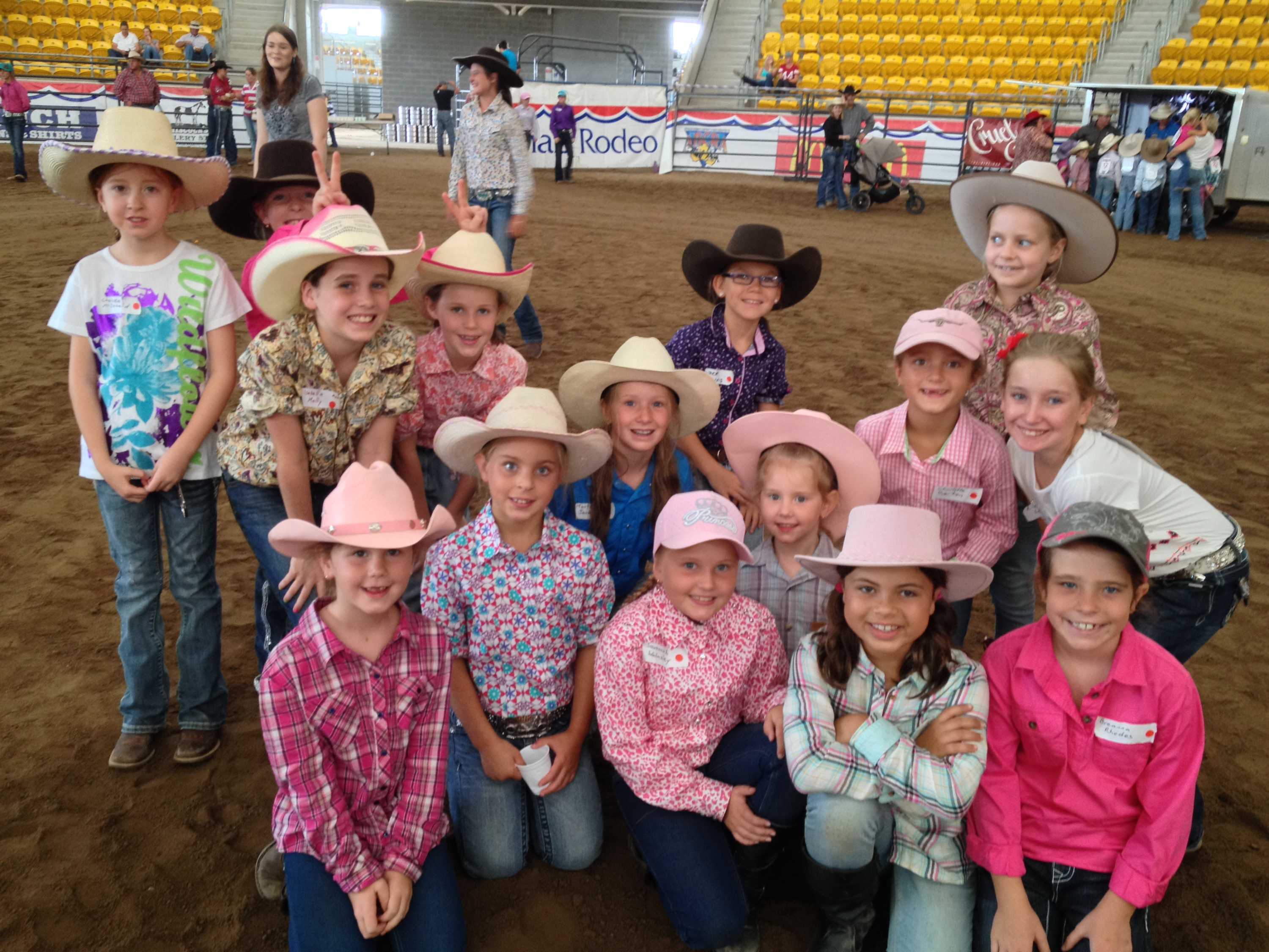 150 children learn the ropes of the rodeo - ABC News