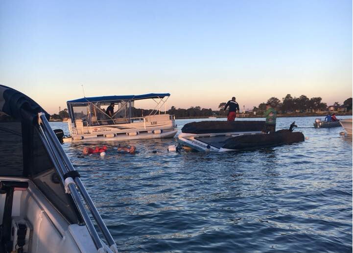 Mandurah pontoon boat capsizes, throwing a group including two babies ...