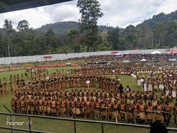 Enga Show iwanpela top culture show long PNG - ABC News