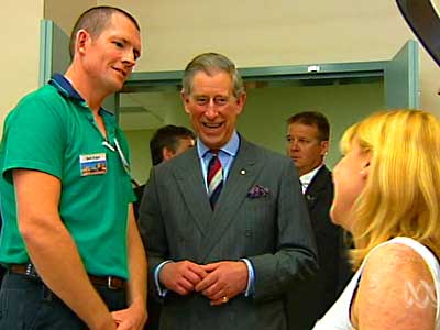 Prince Charles to farewell Perth for Alice Springs - ABC News