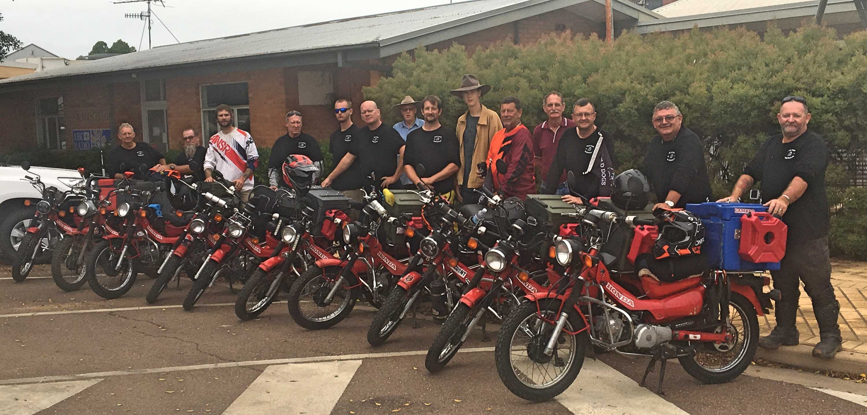 Postie bike riders are on a journey of a lifetime through Qld's outback ...