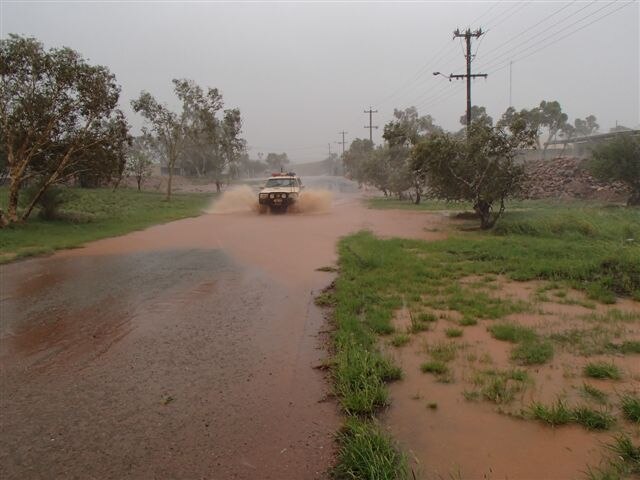 Port Hedland breathes easier as Rusty moves inland - ABC News