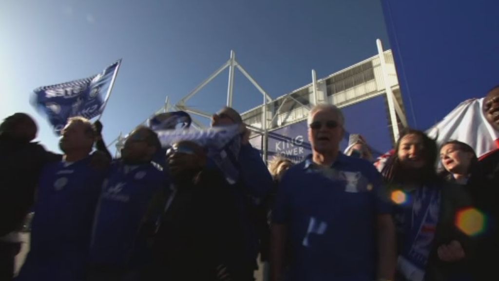 Leicester fans celebrate historic win - ABC News
