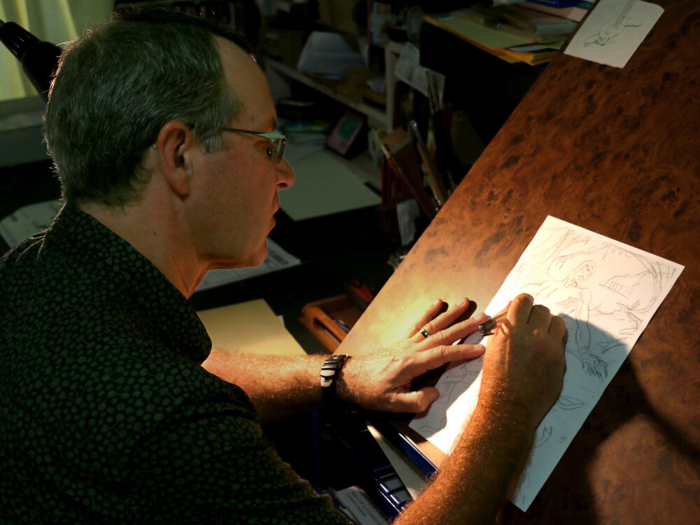 The Ghost Who Walks brought to life by Bundaberg comic book artist in ...