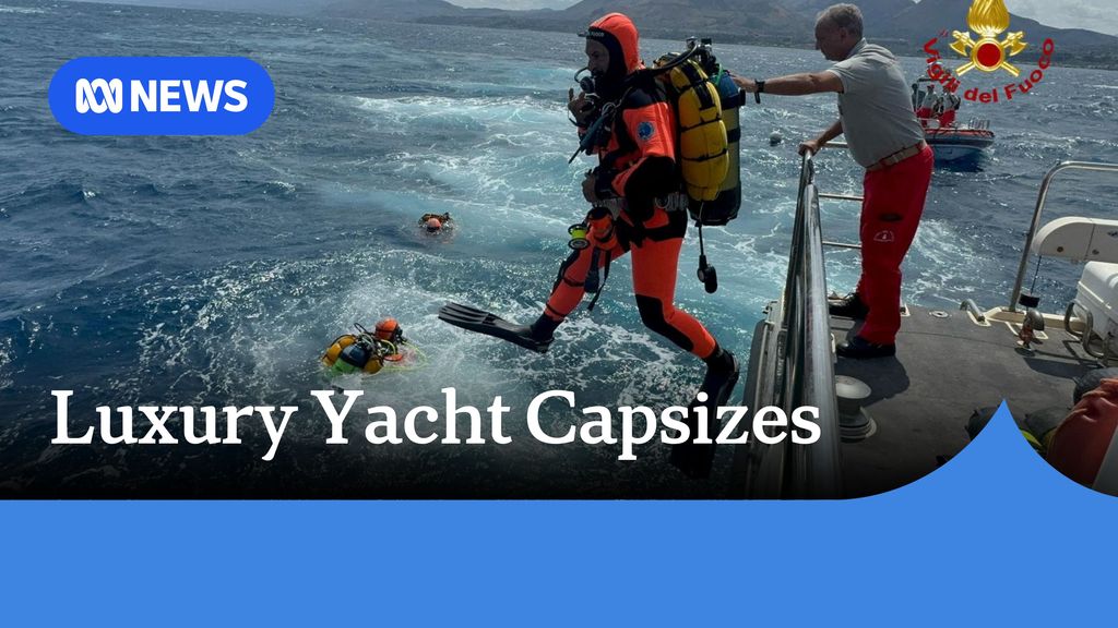 Tech mogul among six missing after boat capsizes off Italian coast ...