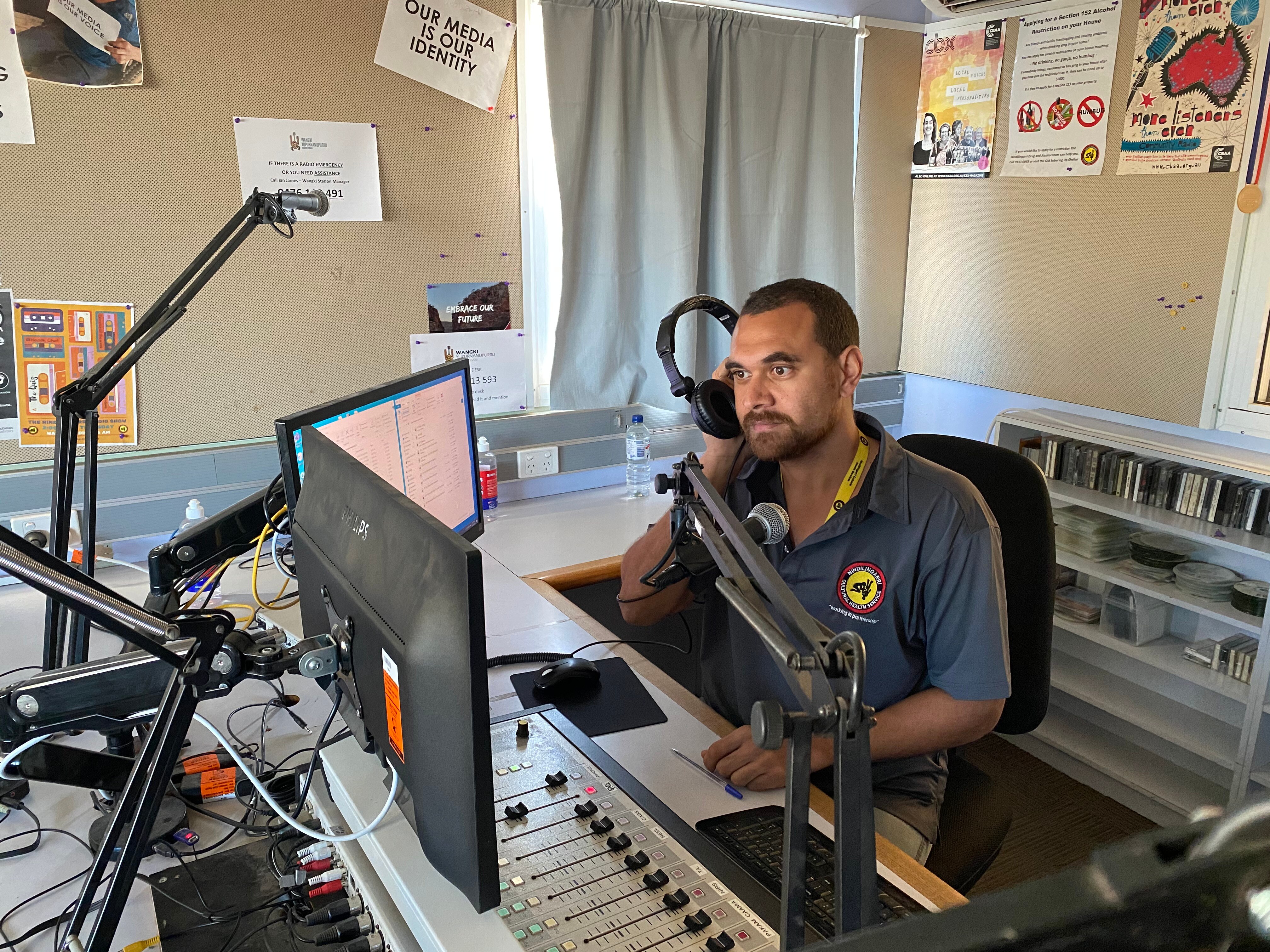 Wangki Radio manager Ian James's journey from Hollywood to Kimberley ...
