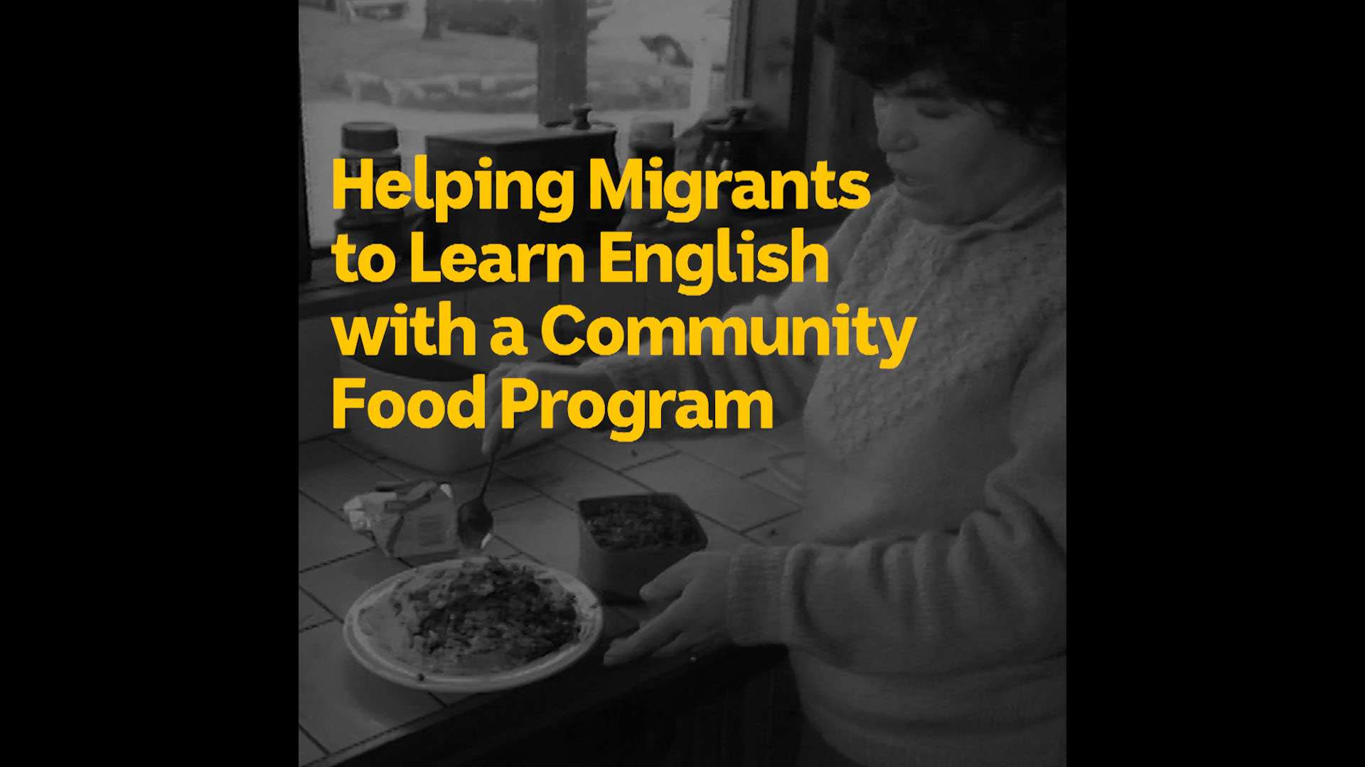 Helping migrants to learn English with a community food program - ABC ...