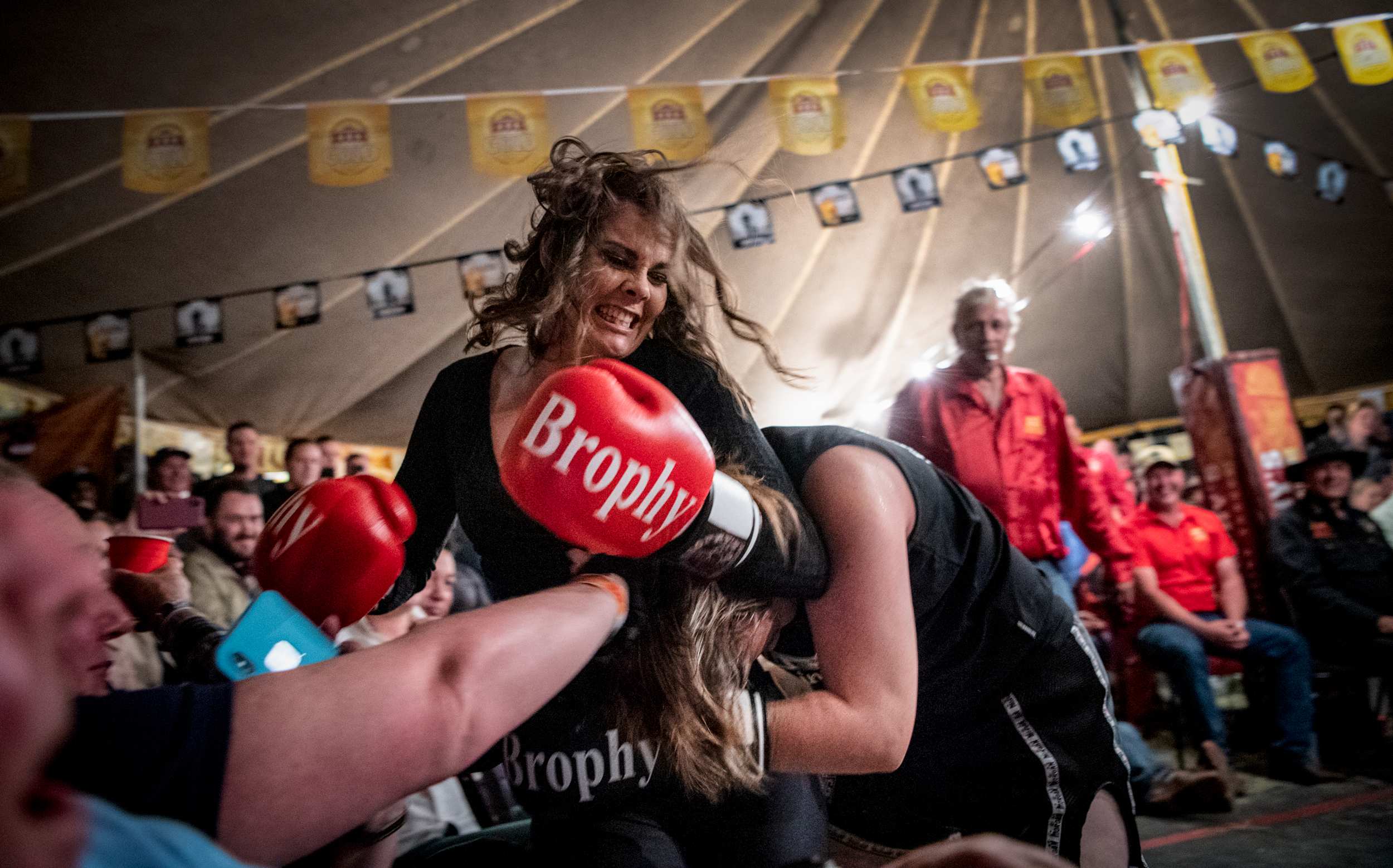 Are boxing tents likely to disappear altogether when Fred Brophy ...