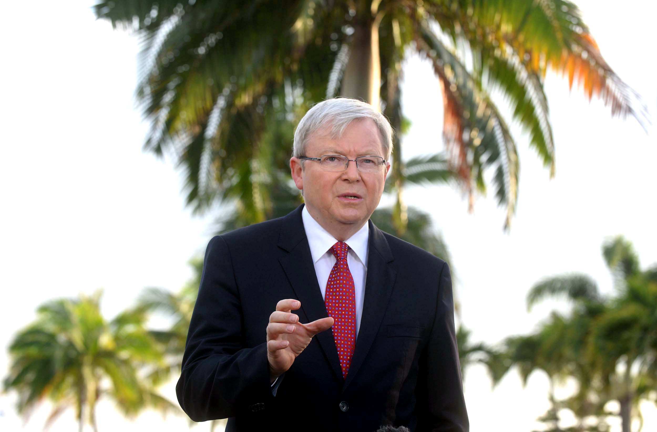 As it happened: Kevin Rudd down in the polls but defiant as campaign ...