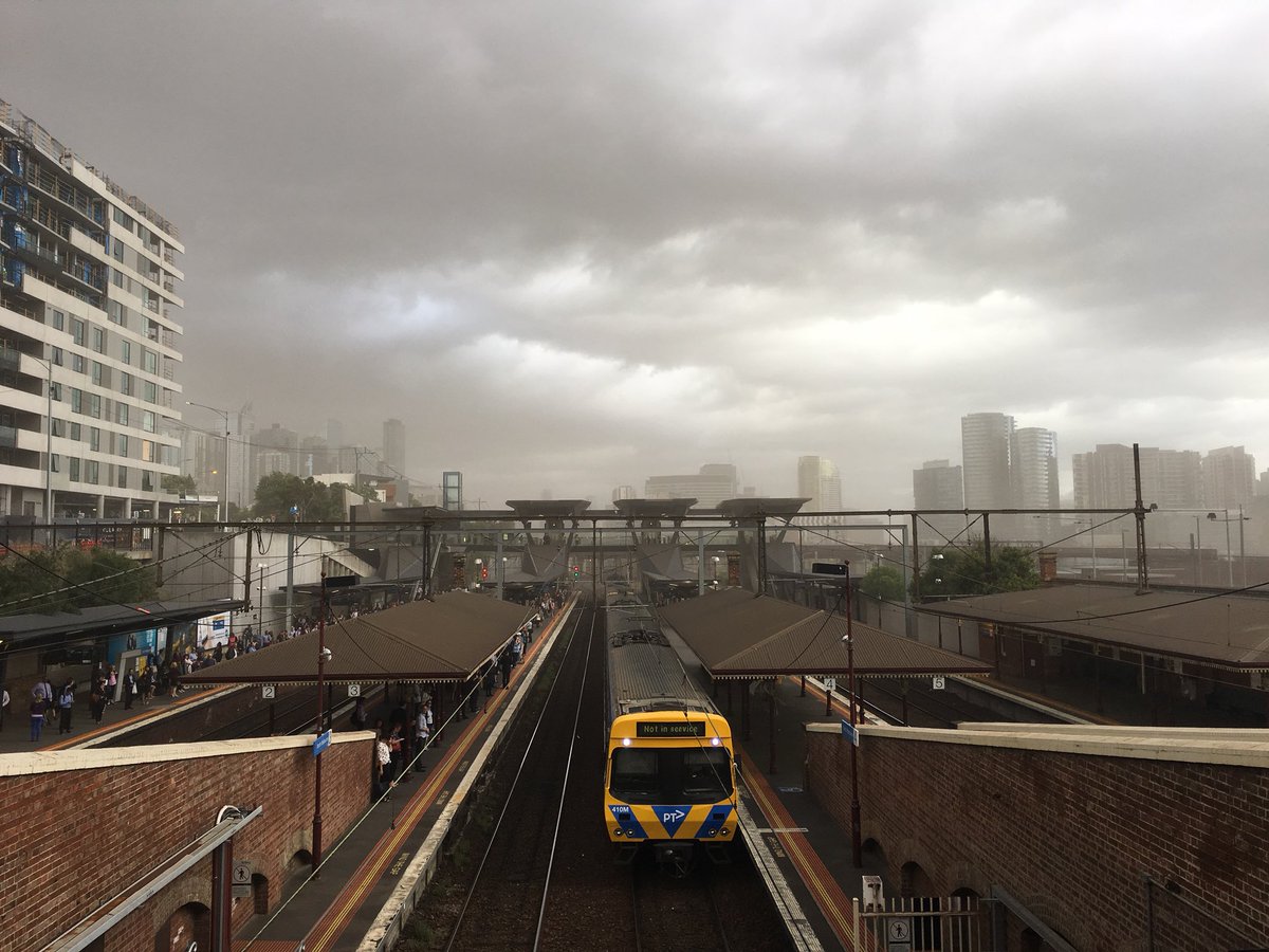 Victoria weather: Wild winds whip up dust, bring down trees in ...
