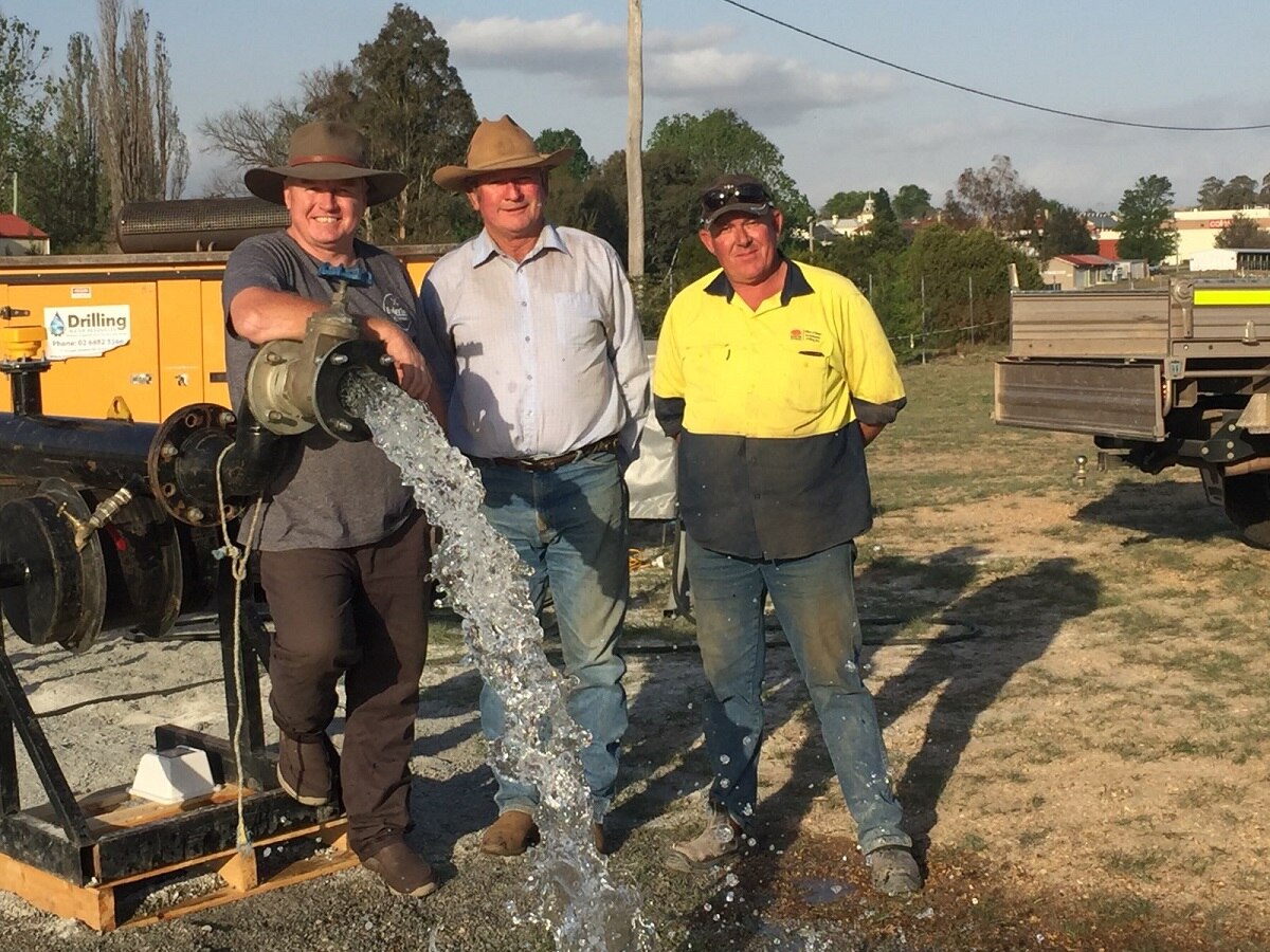 Bore water find brings 'palpable' relief for drought, fire-ravaged ...