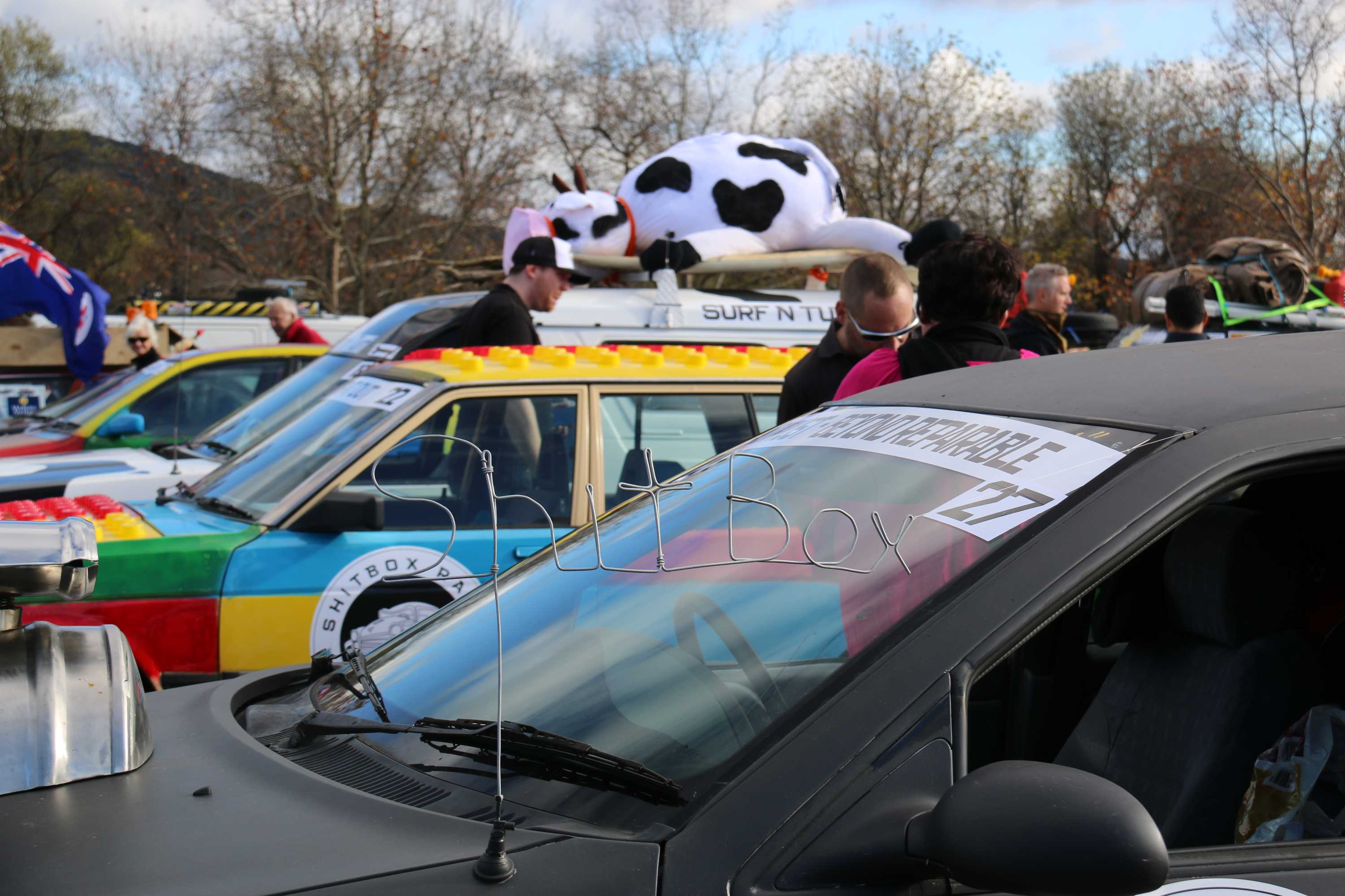 Shitbox Rally roars out of Canberra on cancer quest across Australia ...