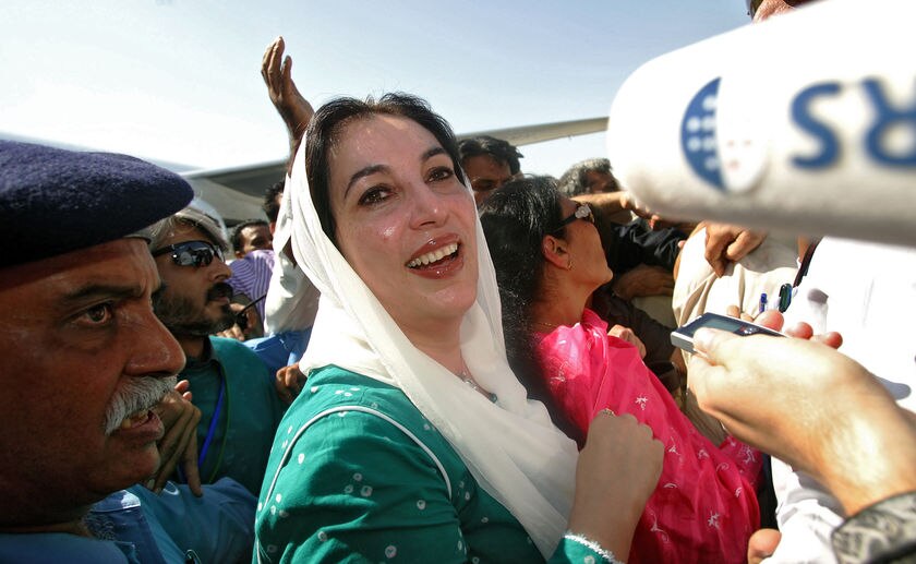 Bhutto visits father's grave amid tight security - ABC News