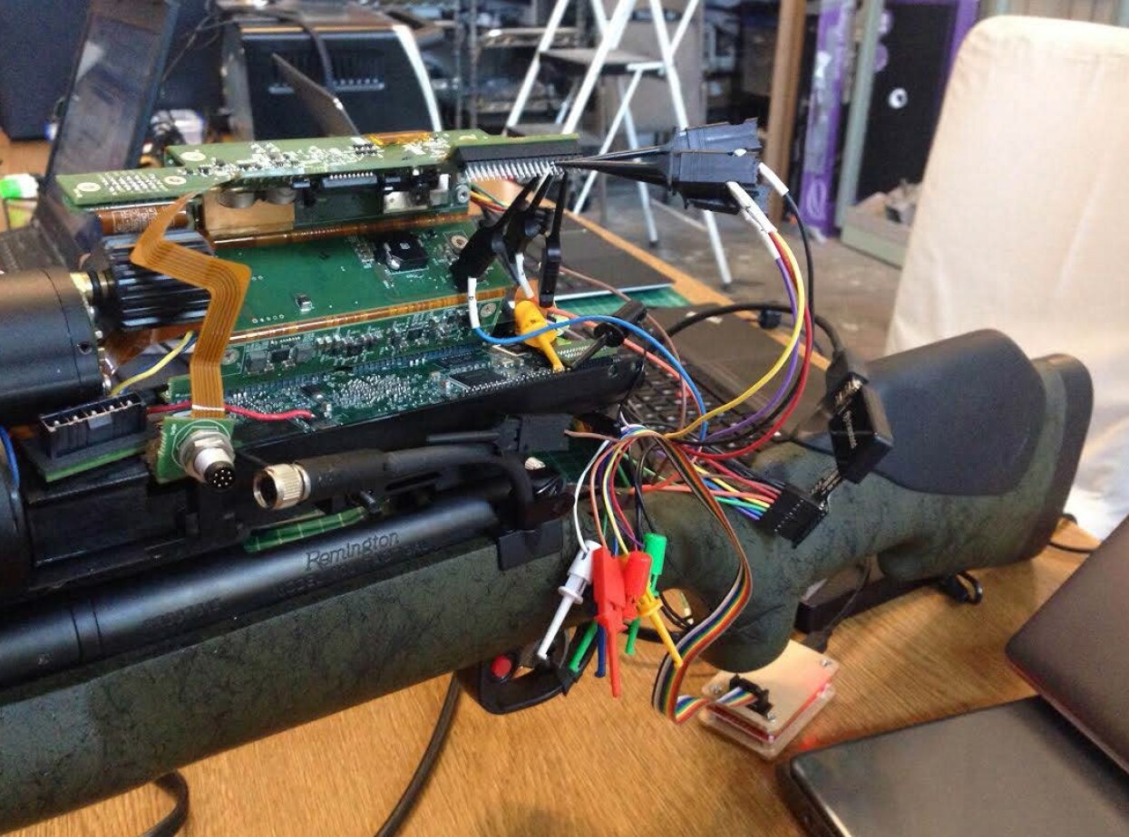 Gun hacking: American couple explain how to remotely disable sniper ...