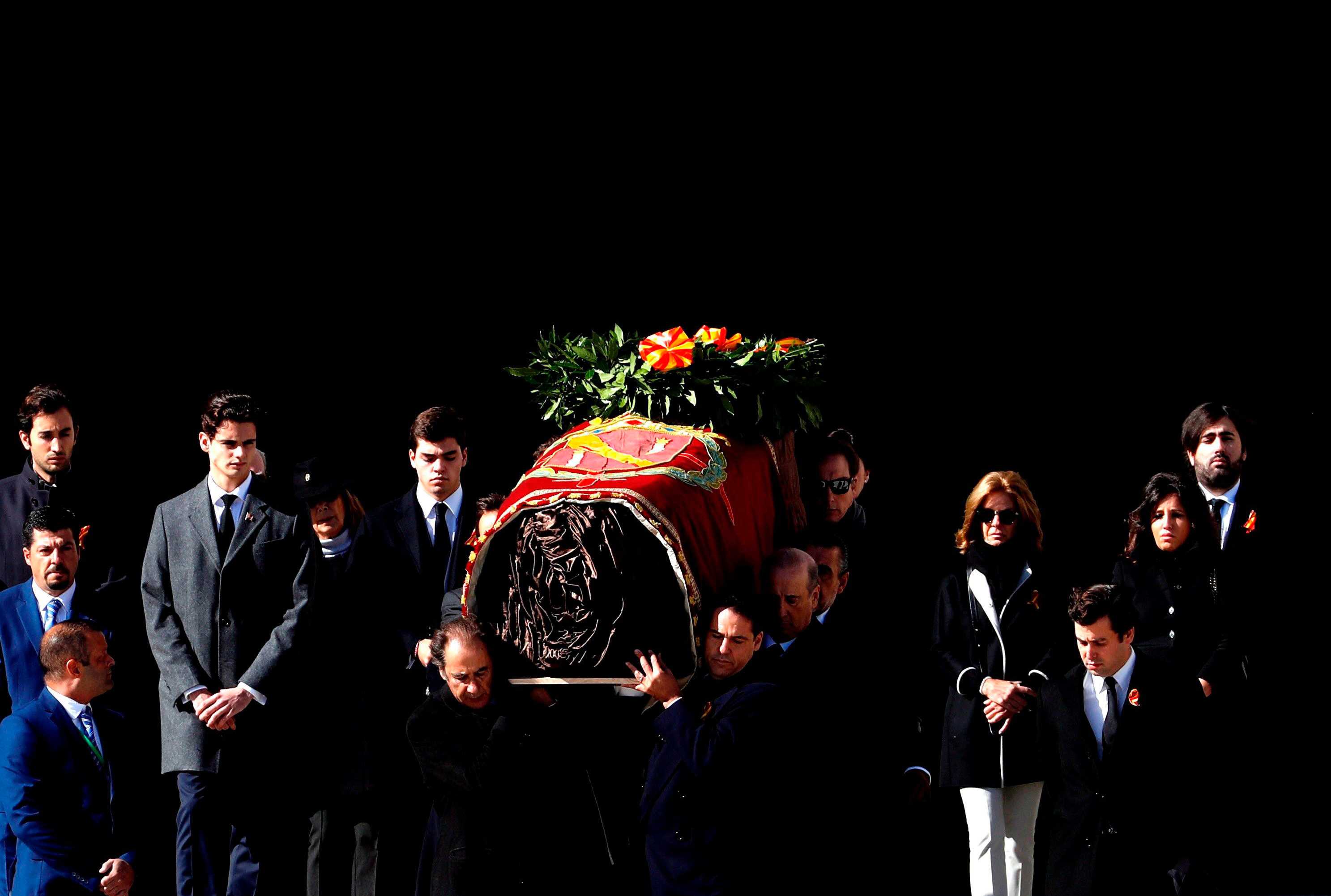 Spain exhumes dictator Francisco Franco's remains for reburial at ...