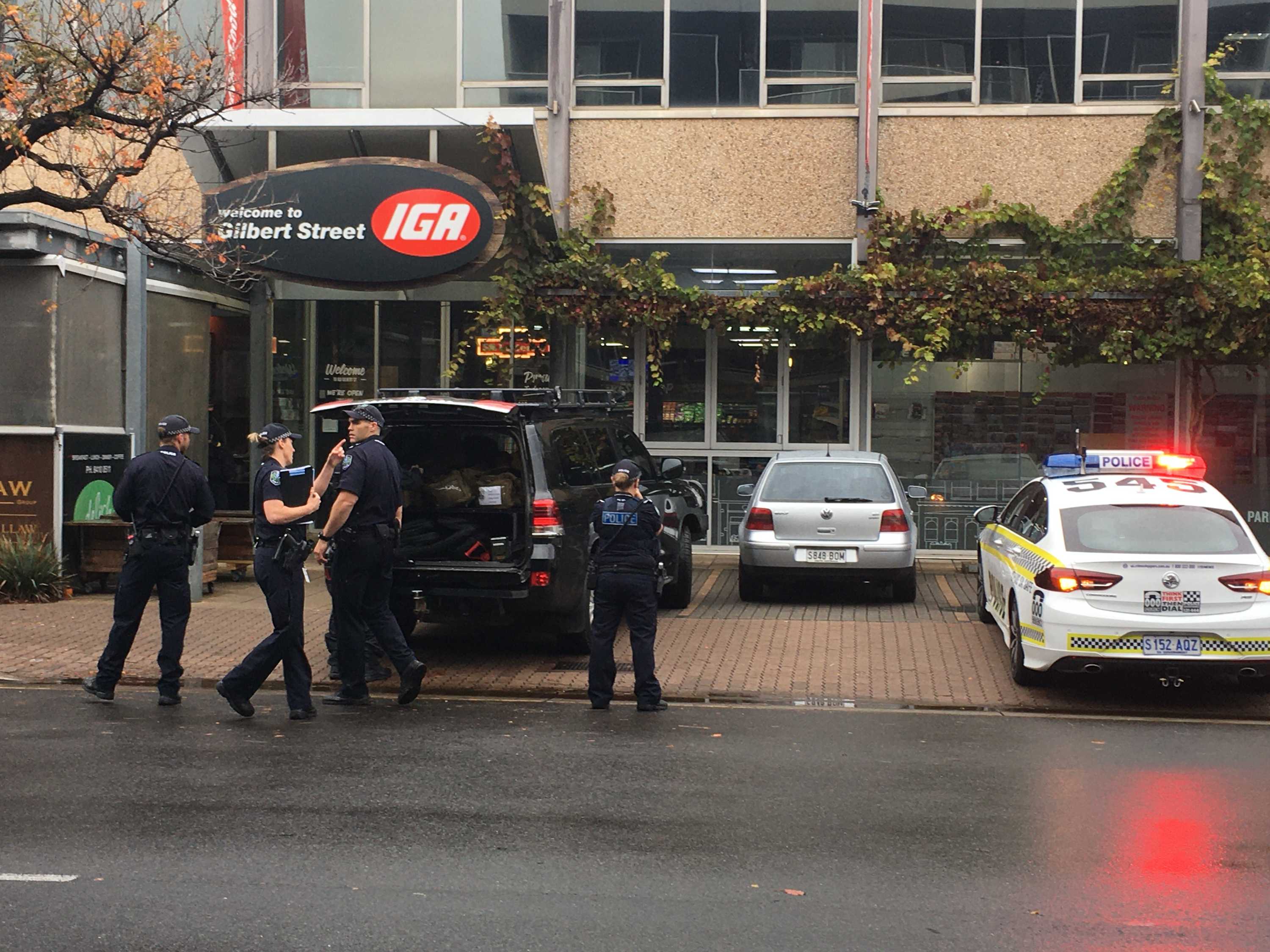 Police arrest man allegedly armed with knife on Adelaide supermarket ...