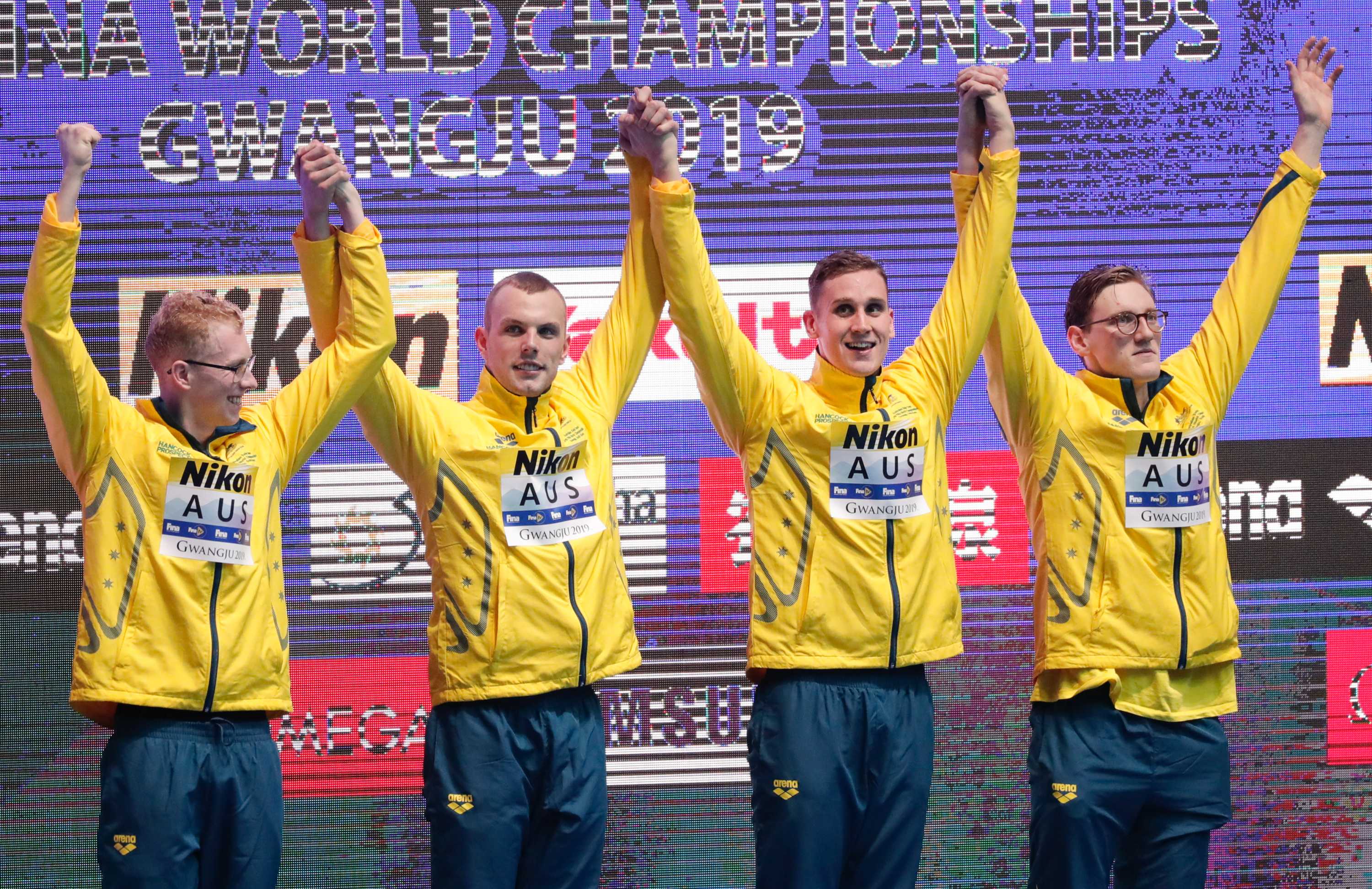 Australia wins relay gold at world swimming titles, Cate Campbell and ...