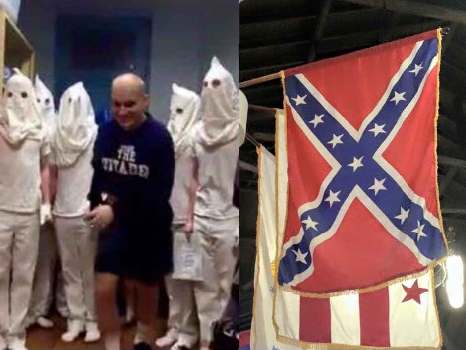 The Citadel: US military college suspends eight students for posing in ...