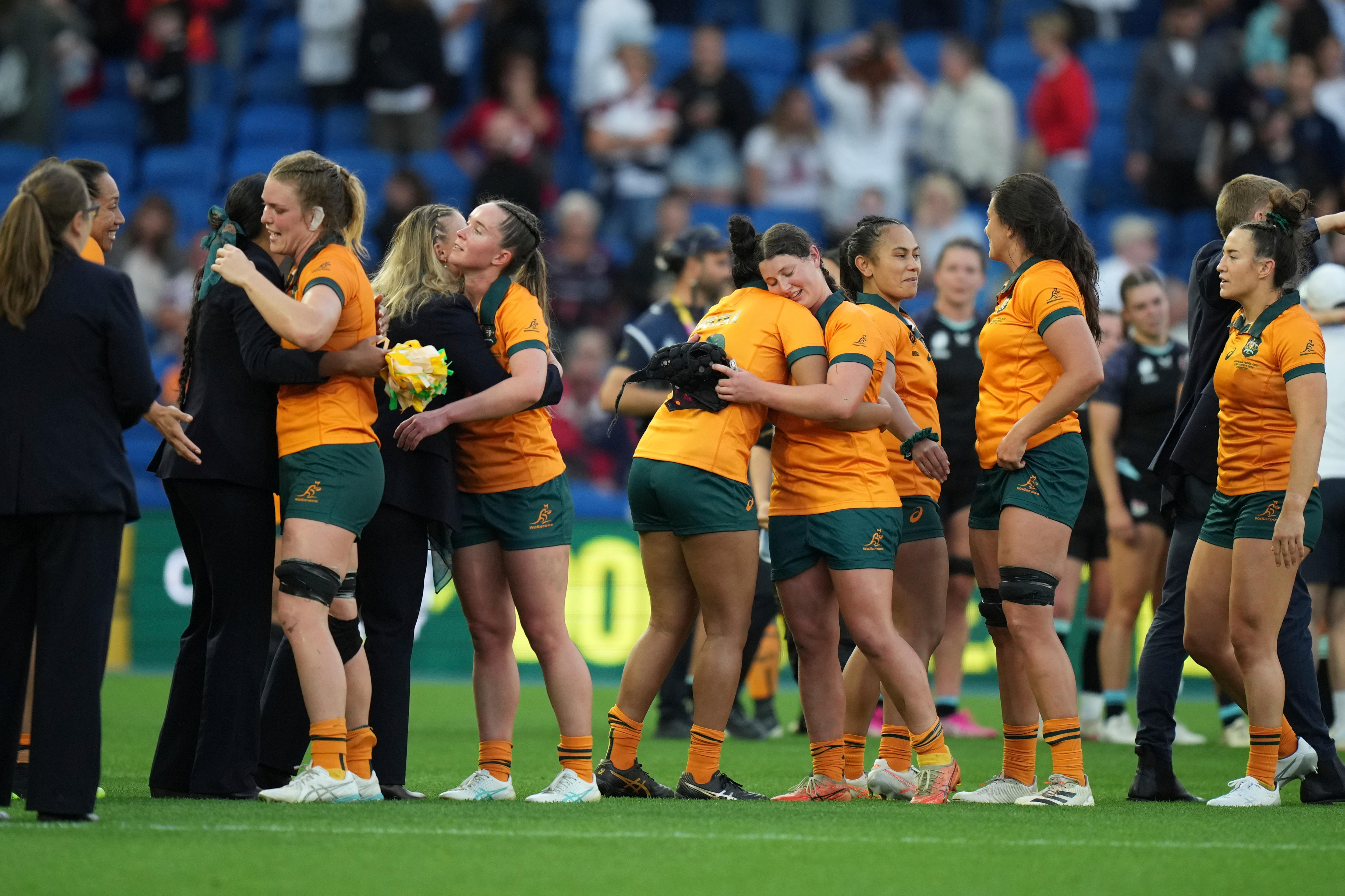 Wallaroos lose 47-7 to England at Women's Rugby World Cup but qualify ...