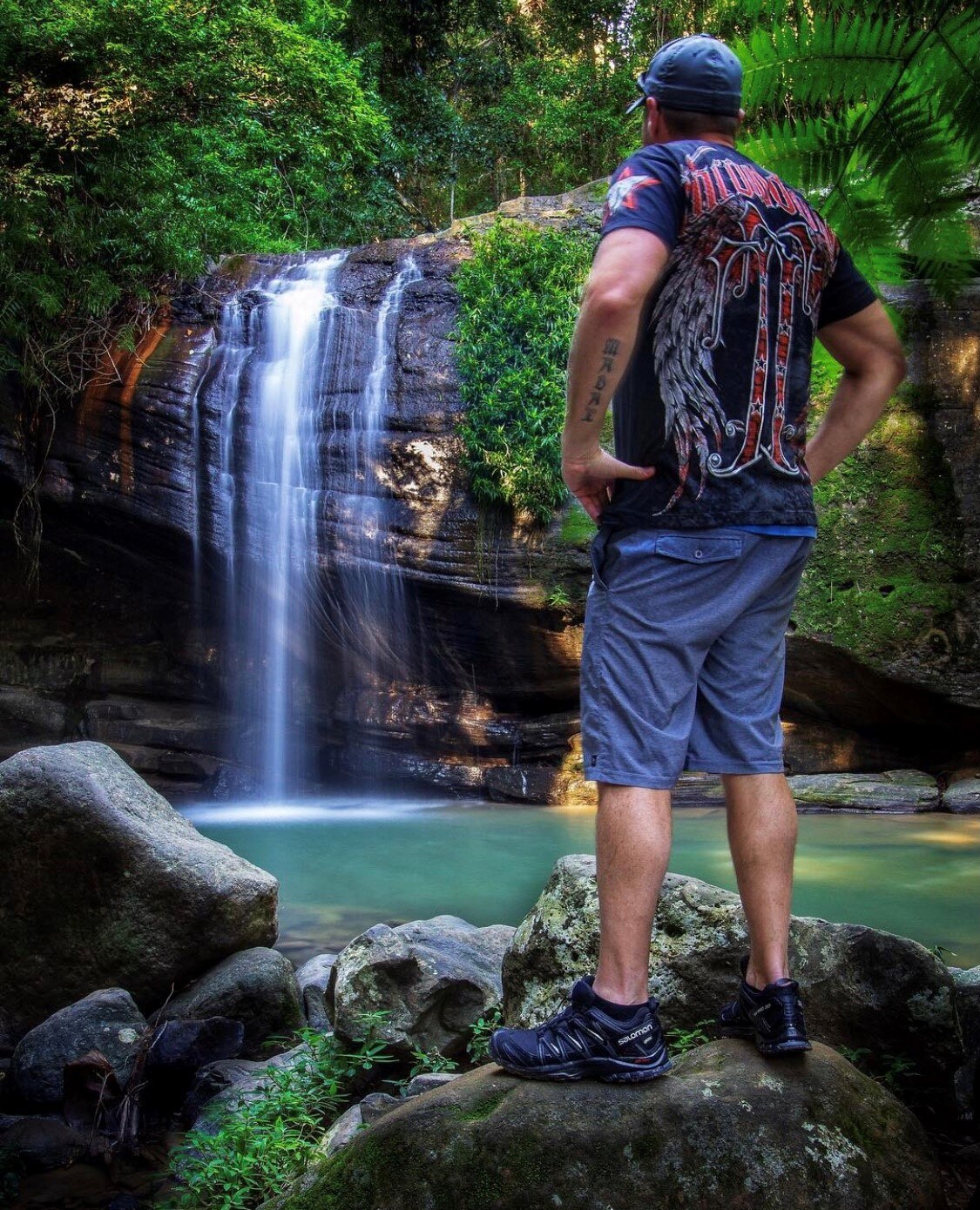 Falling tree branch leaves man 'inches from being crushed to death' at ...