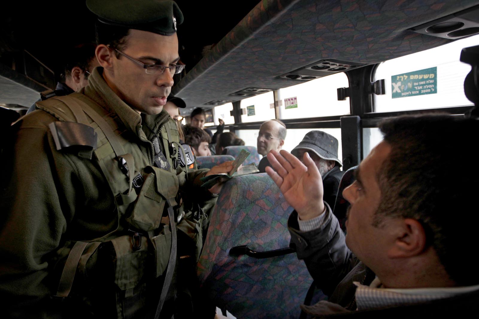 Palestinian activists arrested after riding Israeli bus - ABC News