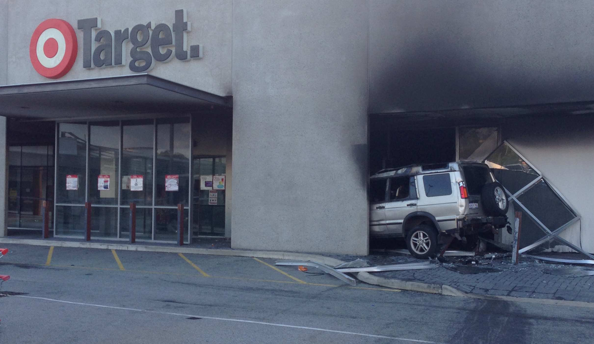 Ram raid on Meadow Springs shopping centre causes millions in damage ...