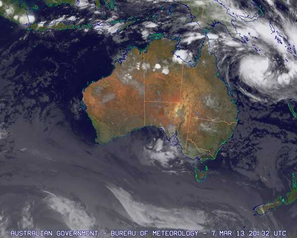 Cyclone Sandra forms off Qld coast - ABC News