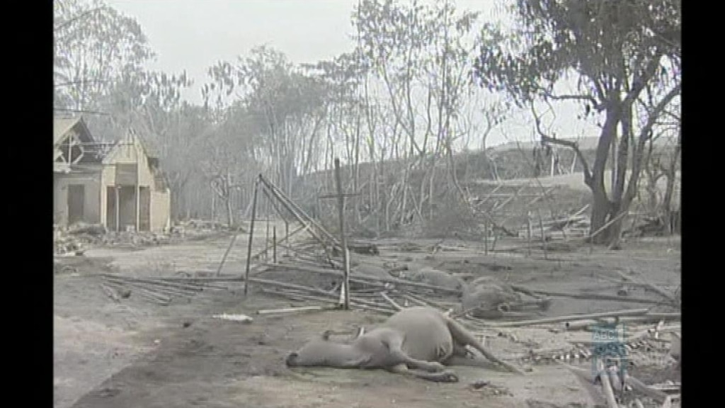 Mt Merapi eruptions damage farmland - ABC News