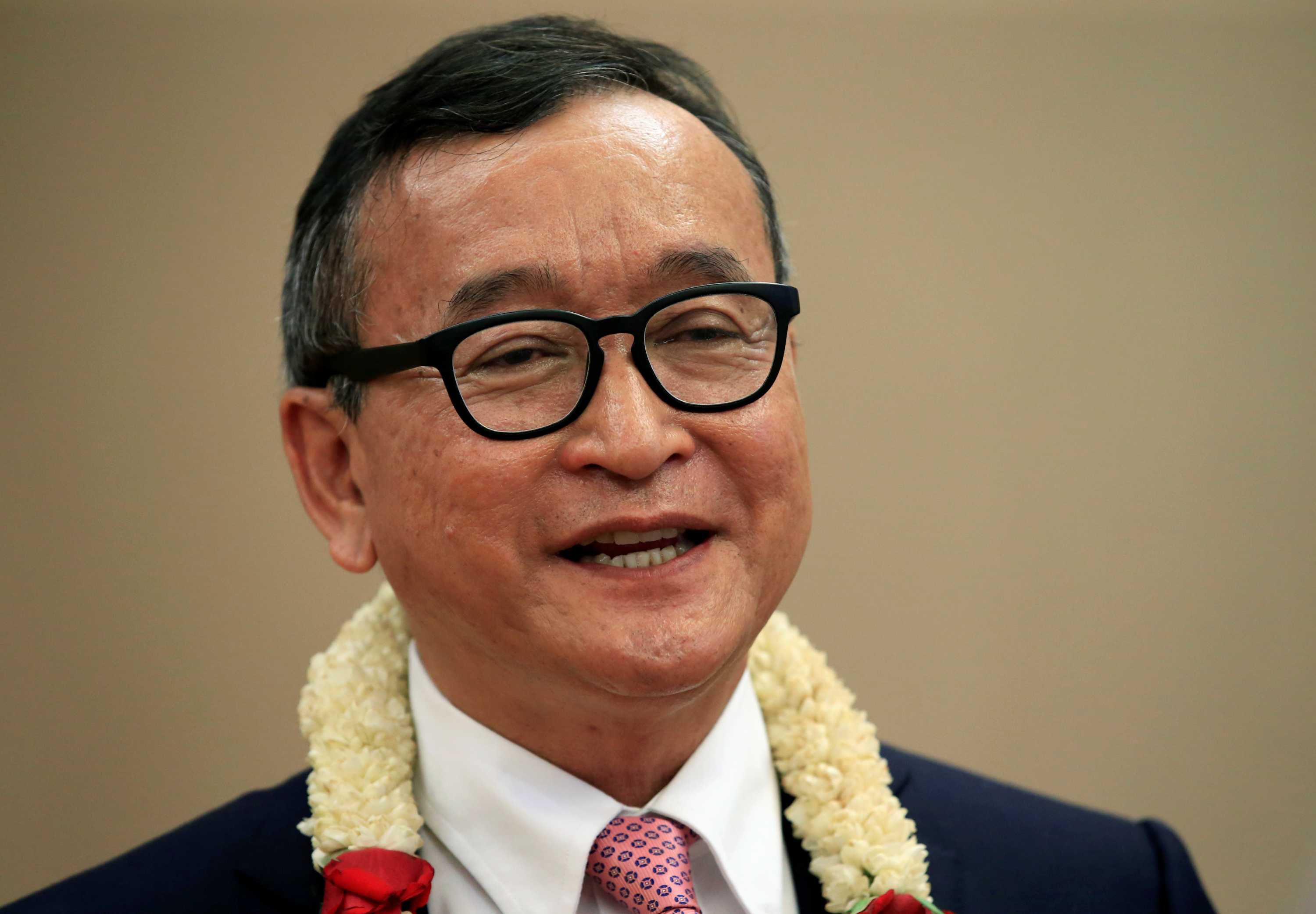 Sam Rainsy and exiled Cambodian opposition leaders set up new political ...