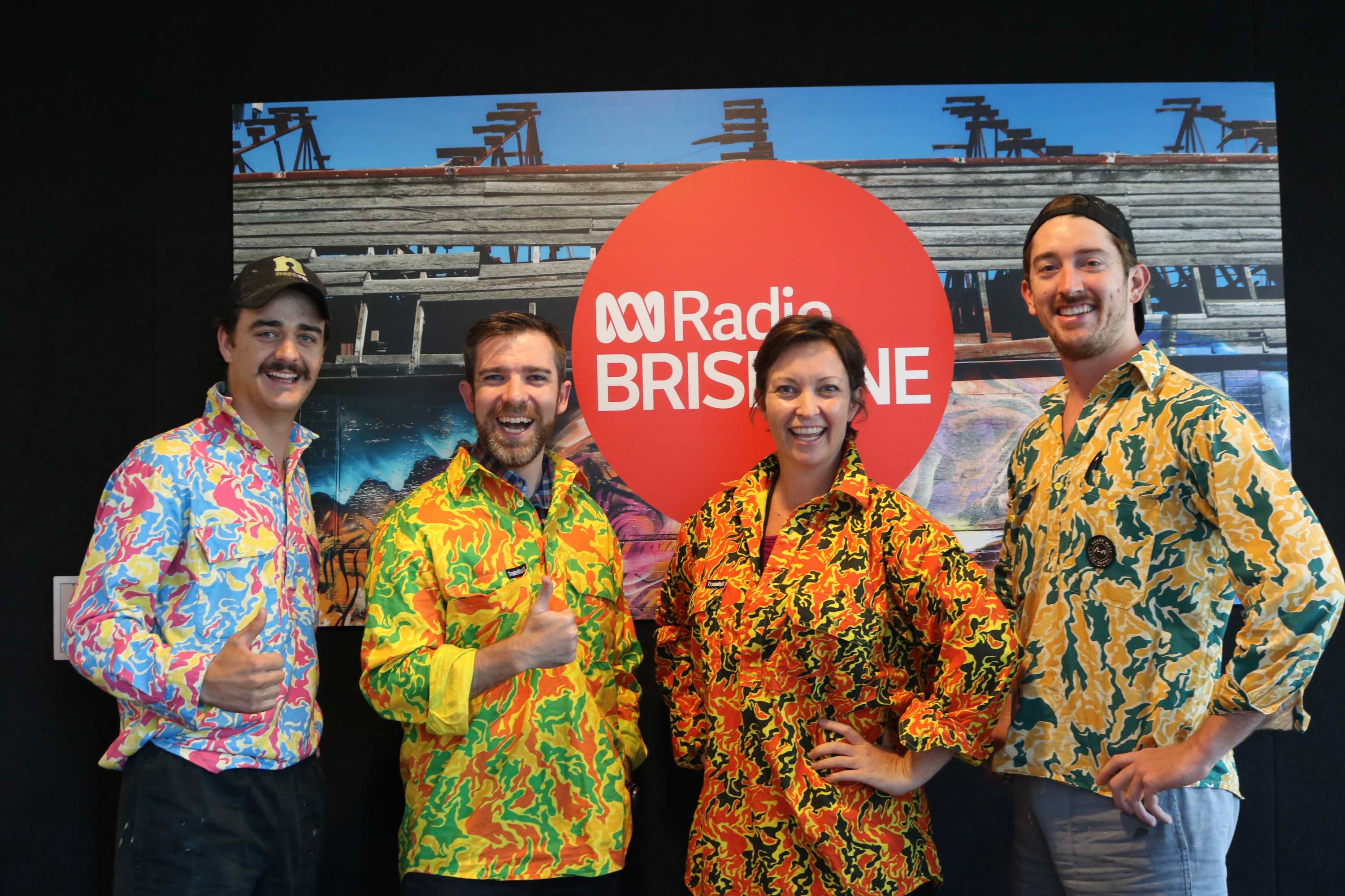 Tradies don wild work wear to get blokes talking about mental health ...