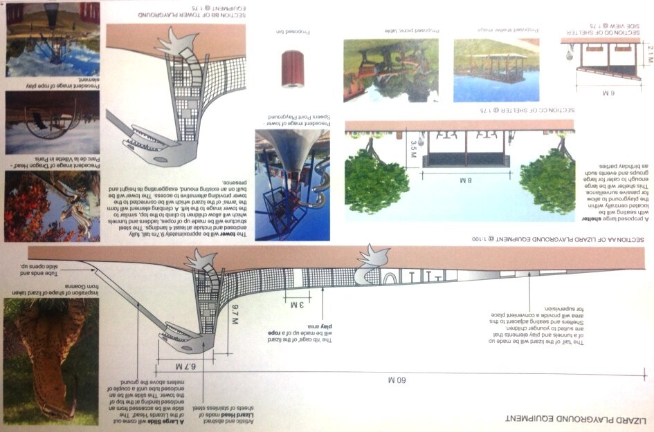 Lizard playground for Upper Hunter park - ABC News