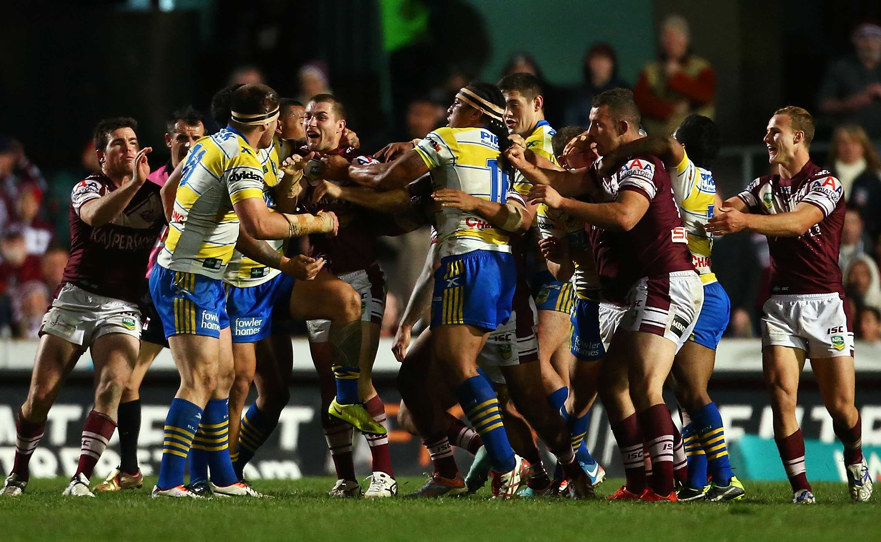 NRL: Manly routs Parramatta 50-10 at Brookvale Oval, but three injuries ...