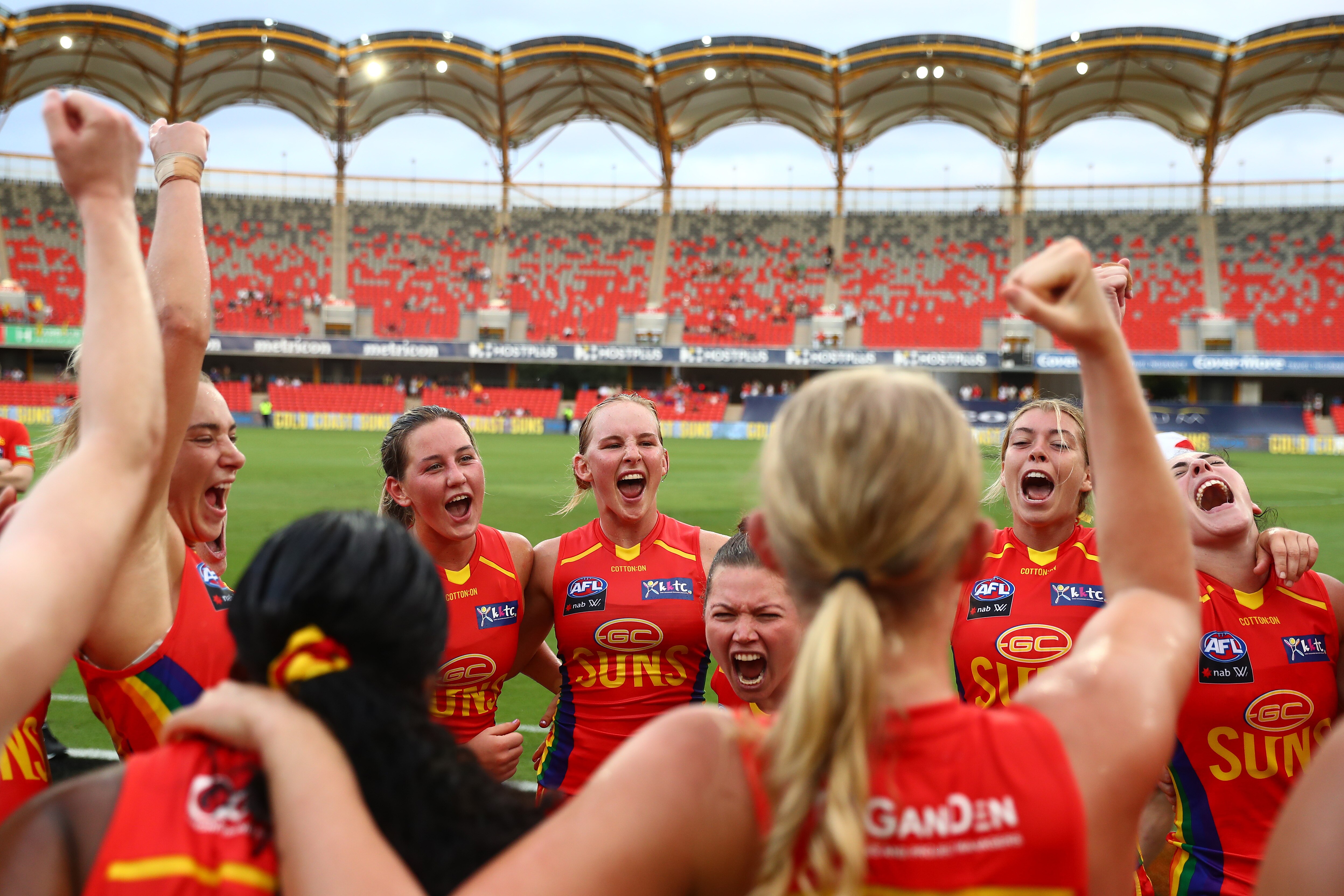 Gold Coast Suns stun Richmond in AFLW, North Melbourne beats dogged ...