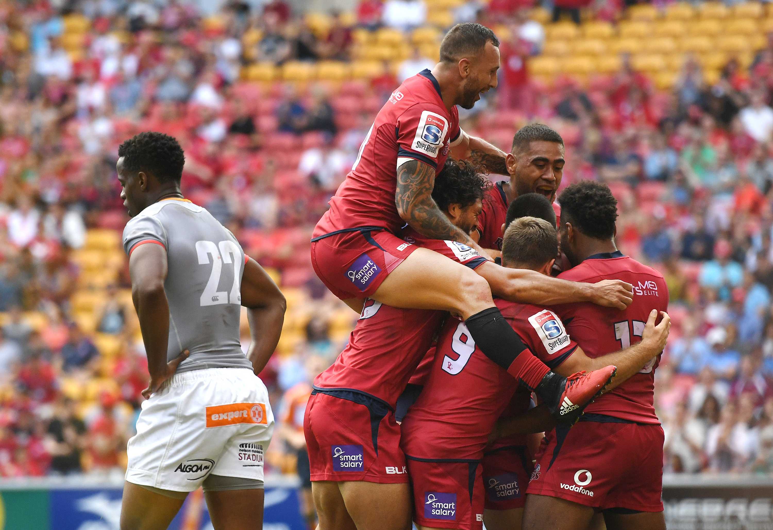 Queensland Reds snap losing streak with 47-34 win over Kings at Lang ...