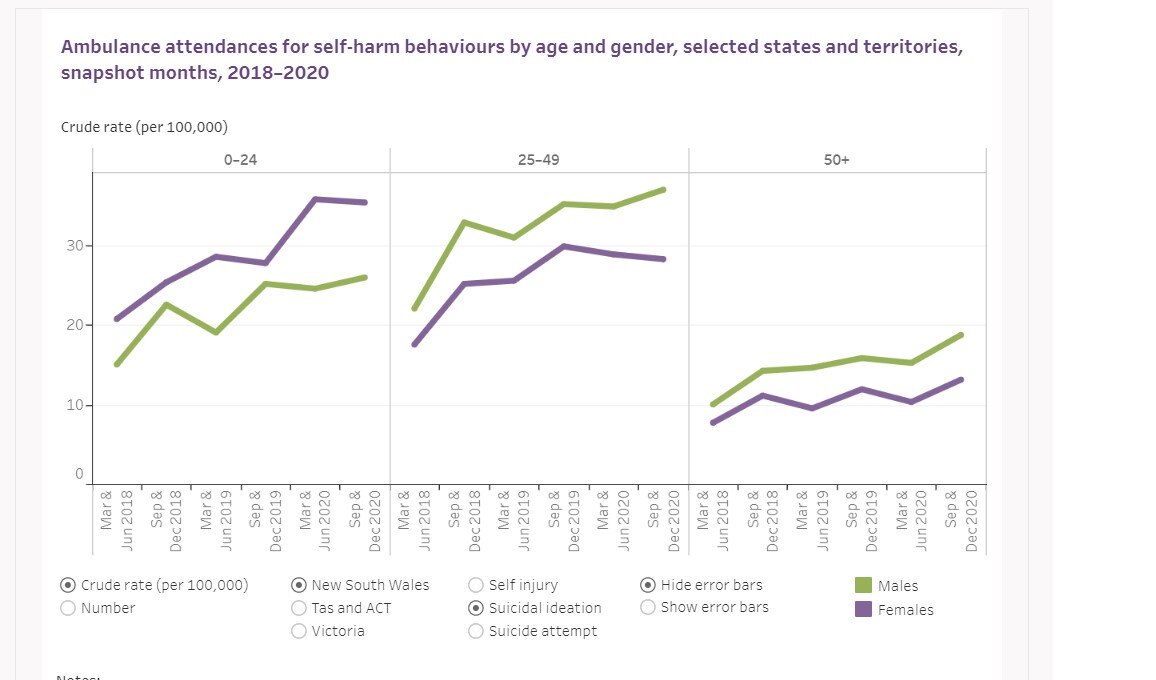 Rise of self-harm and use of mental health services since COVID ...