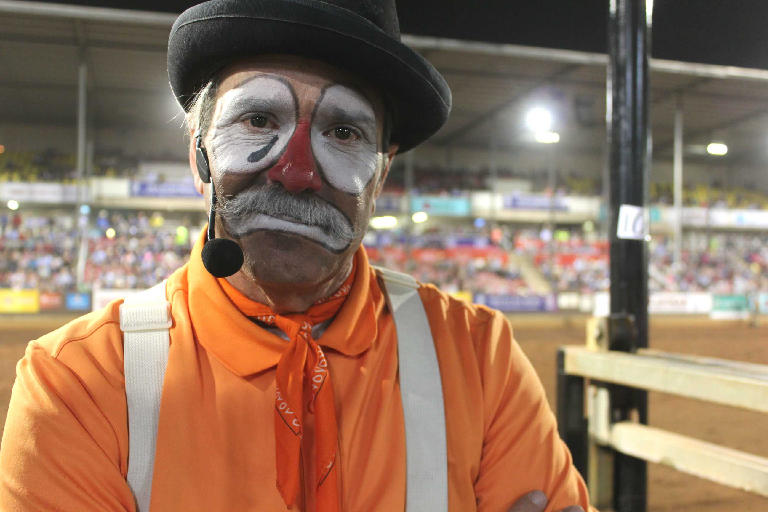 Rodeo clown on how he got the nickname 'Hollywood' - ABC News
