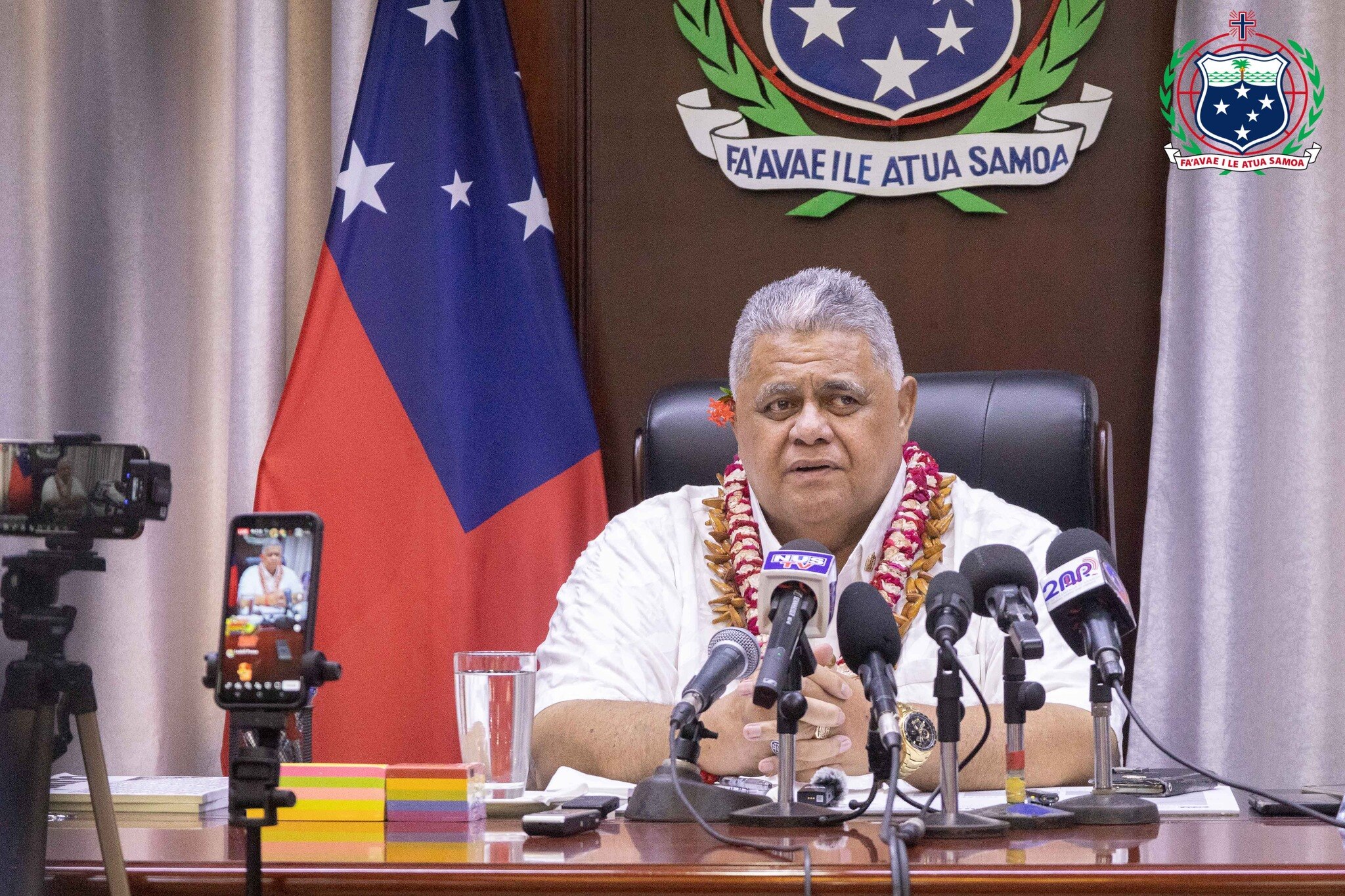 Who is Samoa's new prime minister, Laaulialemalietoa Polataivao Fosi ...