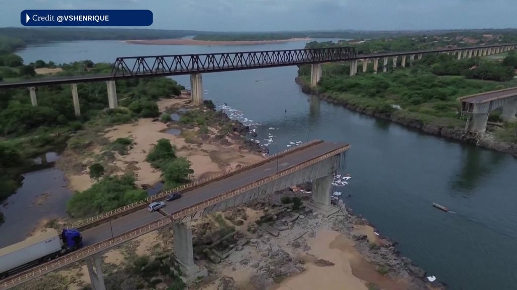 Aftermath of deadly bridge collapse in Brazil - ABC News
