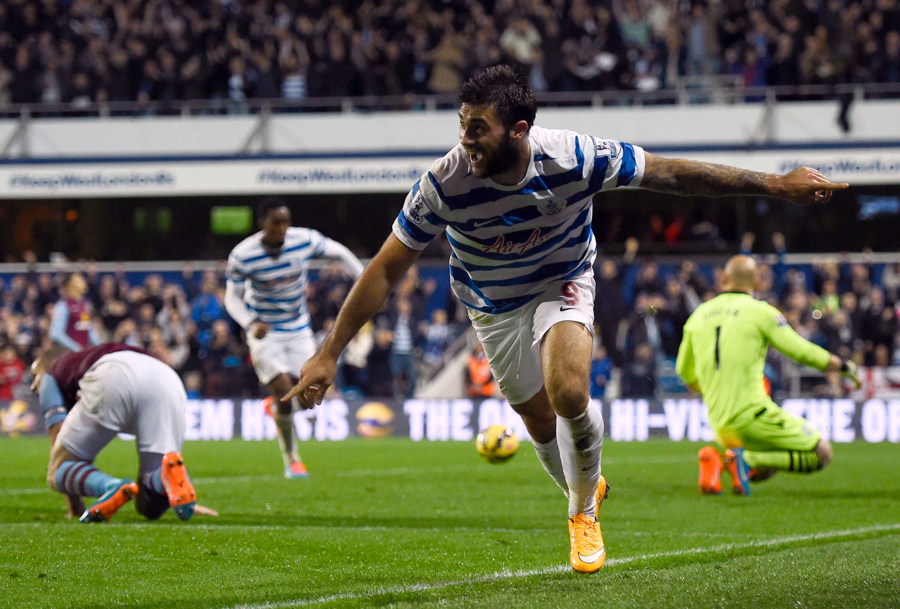 Queens Park Rangers beat Aston Villa, climb off bottom of table after ...
