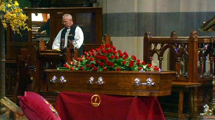 Mourners gather for Tingwell's final farewell - ABC News