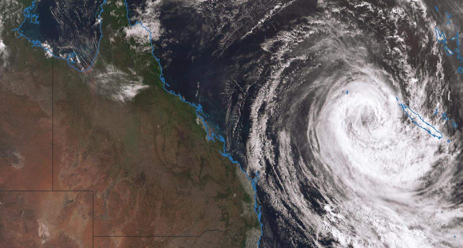 Tropical Cyclone Oma could make it to the Queensland coast early next ...