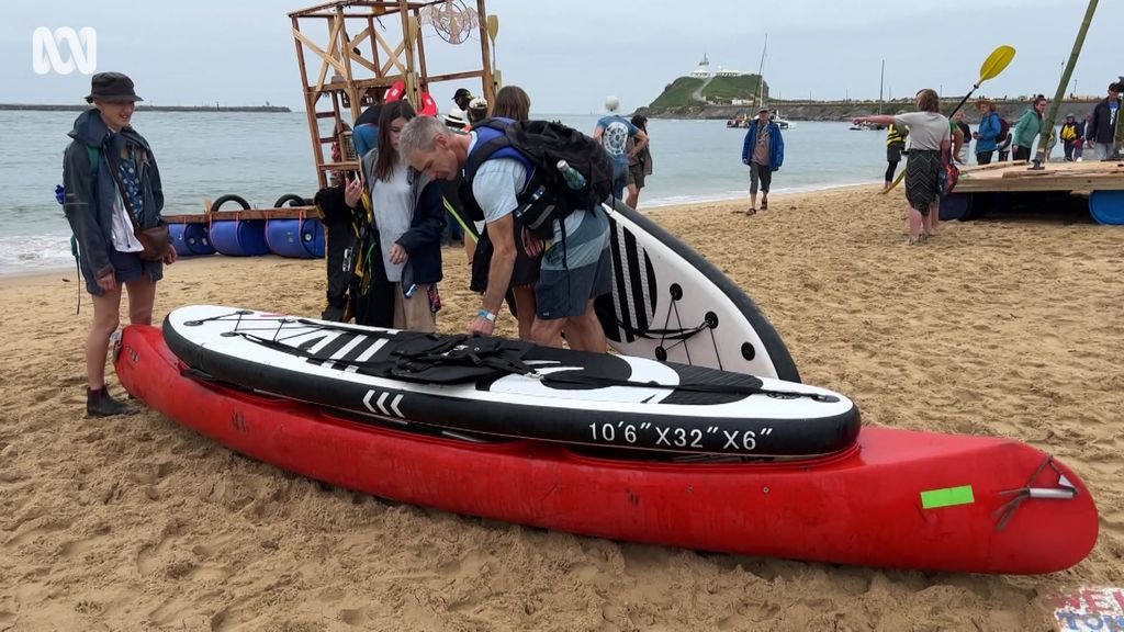Protesters block the world's largest coal port - ABC News